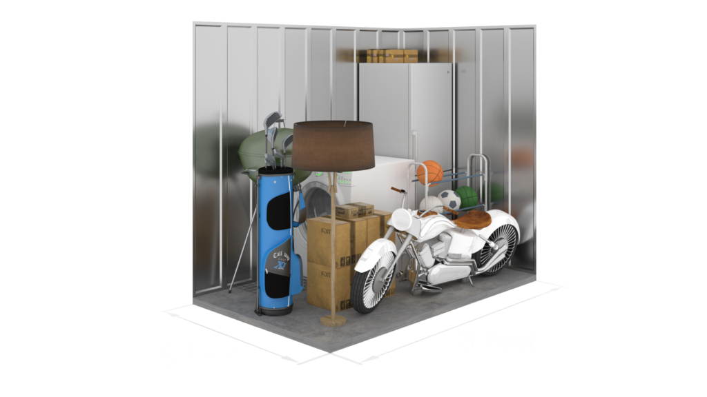 6’ x 8’ Storage Unit - Stor It USA Self Storage